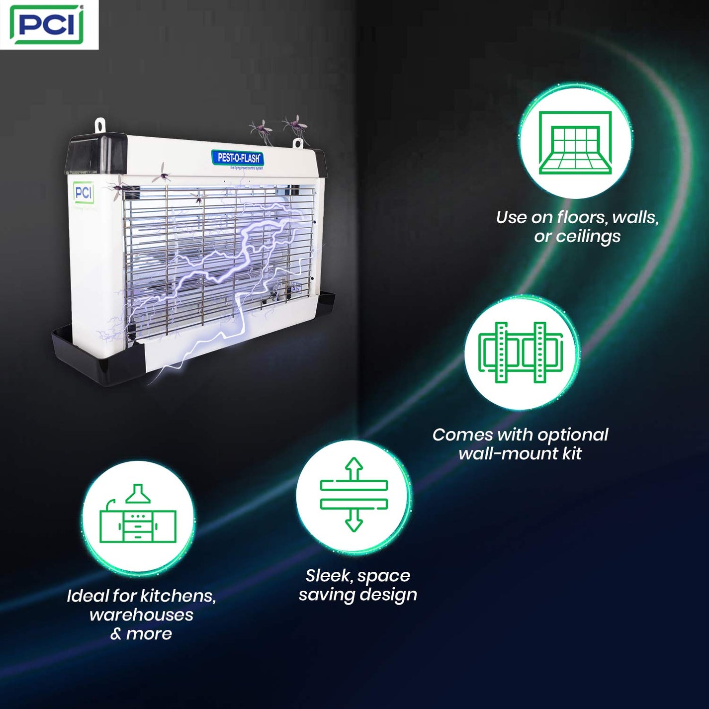 Pest-O-Flash 4T Insect Killer I Electric Insect Killer Machine
